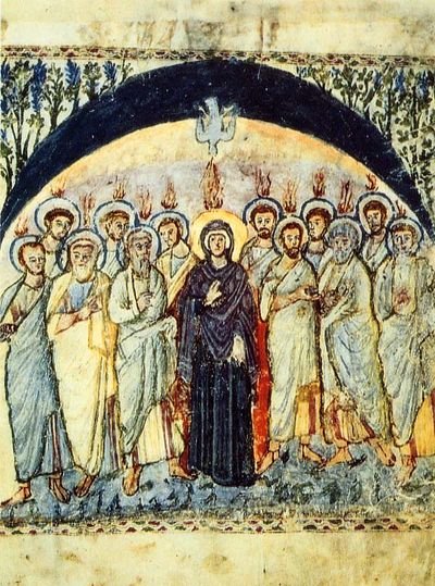 Contempler une image : « Pentecôte » - Sœurs du Christ Rédempteur