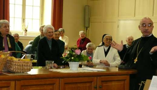 Mgr Souchu en visite… - Sœurs du Christ Rédempteur